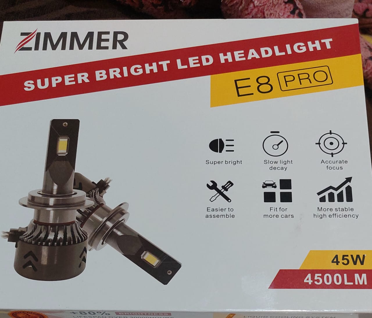 هدلایت زیمر e8pro پایه h1 - محافظ سر سیلندر تکنیک